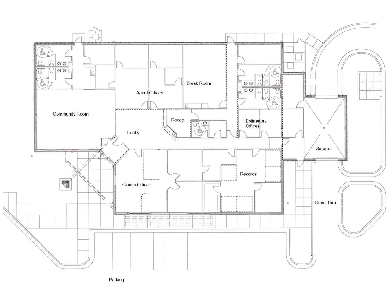 State Farm Insurance Service Center – R.R.F. Architecture